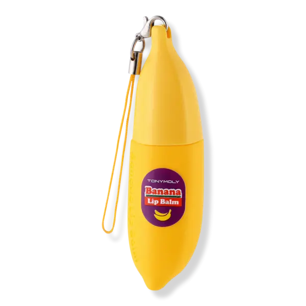 TONYMOLY Magic Food Dalcom Banana Lip Balm Keychain - One-color