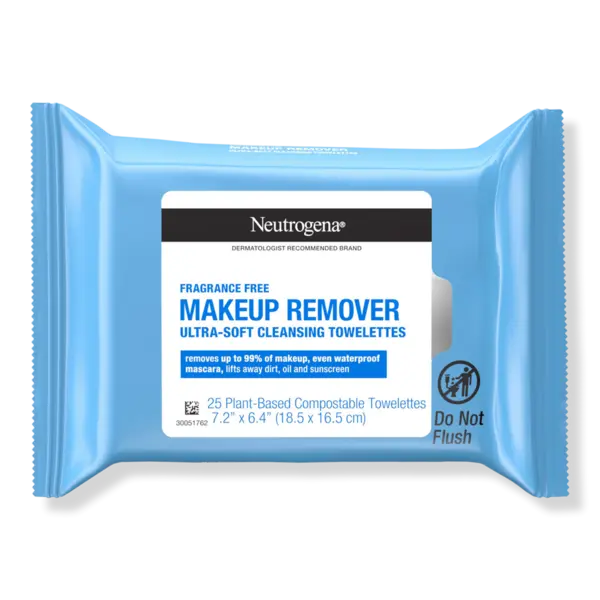 Neutrogena Makeup Remover Cleansing Towelettes Fragrance Free - One-color