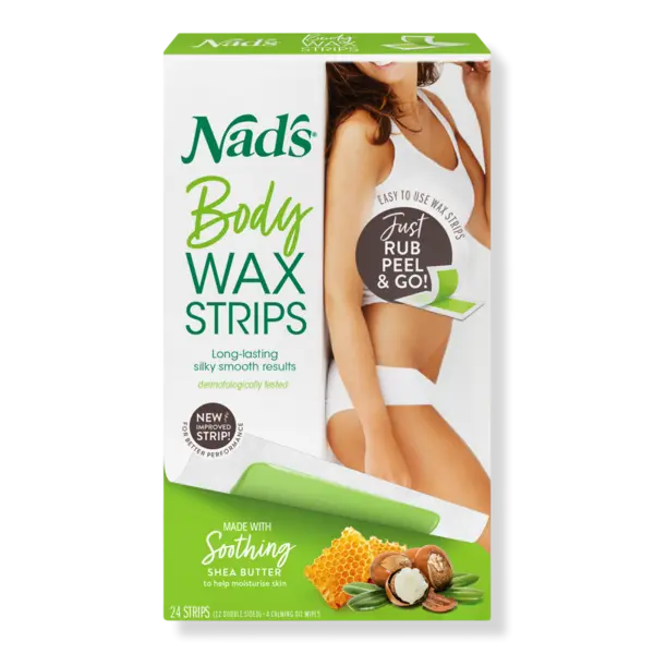NADS NATURAL Body Wax Strips - One-color