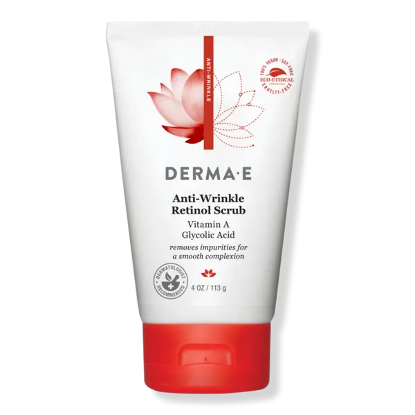 DERMA E Anti-wrinkle Retinol Scrub With Glycolic Acid - One-color