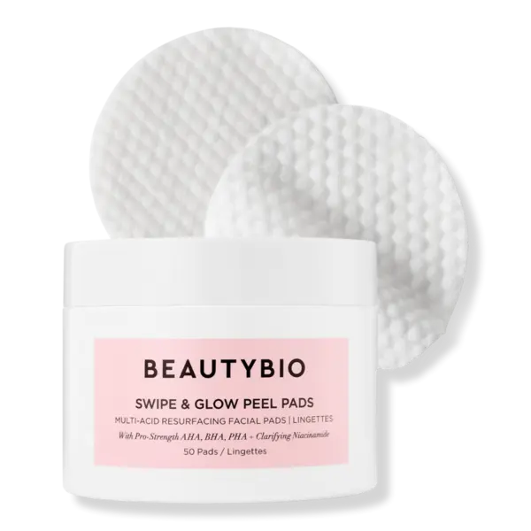 BEAUTYBIO Swipe & Glow Peel Pads With Aha, Bha, Pha + Niacinamide - One-color