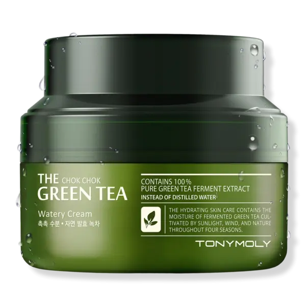 TONYMOLY The Chok Chok Green Tea Watery Cream - One-color