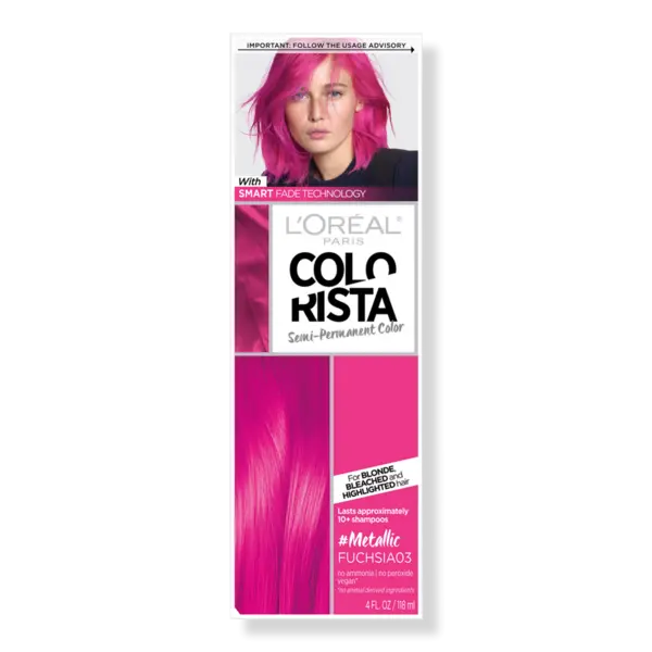 L'OREAL Colorista Metallic Semi-permanent Hair Color