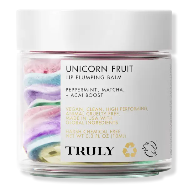 TRULY Unicorn Fruit Lip Plumping Balm