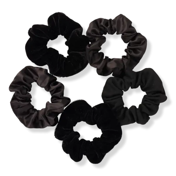 SCUNCI Satin Pony Tail Scrunchies - One-color