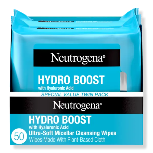 Neutrogena Hydro Boost Facial Cleansing Wipes - One-color