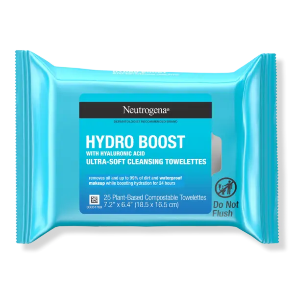 Neutrogena Hydro Boost Facial Cleansing Wipes - One-color