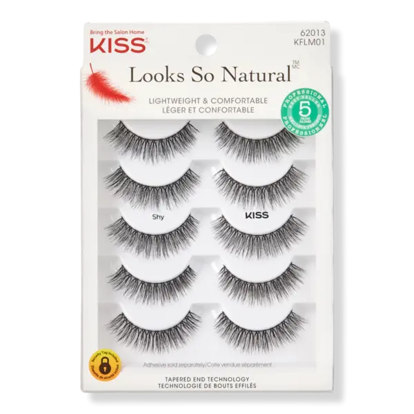 Kiss Looks So Natural Lash Shy, Multipack - One-color