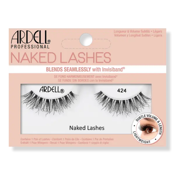 ARDELL Naked False Eyelashes #424 In Black - One-color