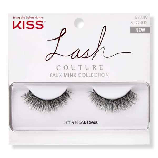 Kiss Lash Couture Faux Mink, Little Black Dress - One-color