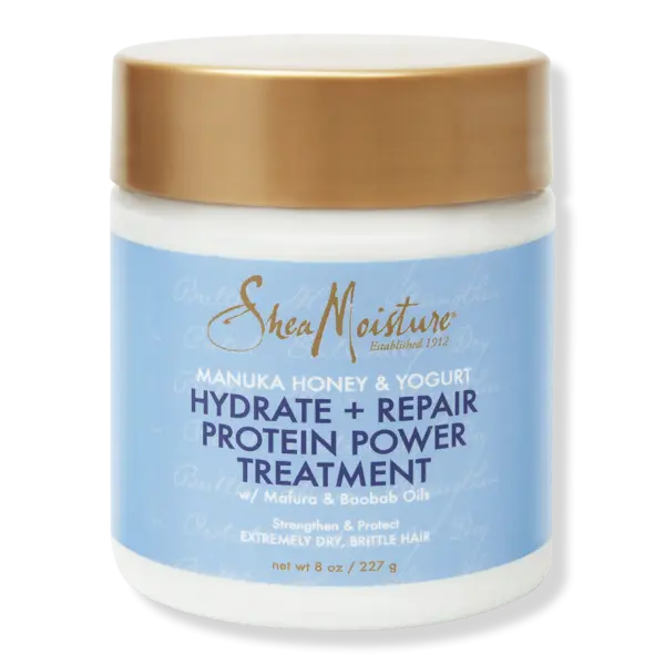 SHEAMOISTURE Manuka Honey & Yogurt Hydrate + Repair Protein-strong Treatment - One-color