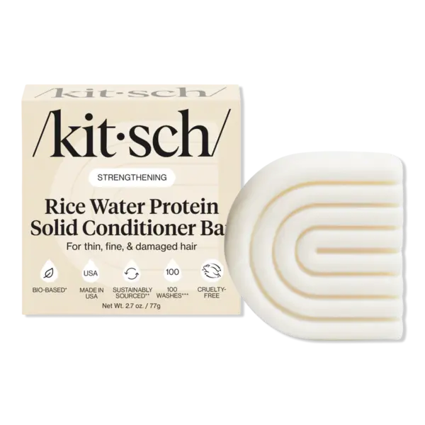 KITSCH Rice Water Protein Hair Conditioner Bar - One-color
