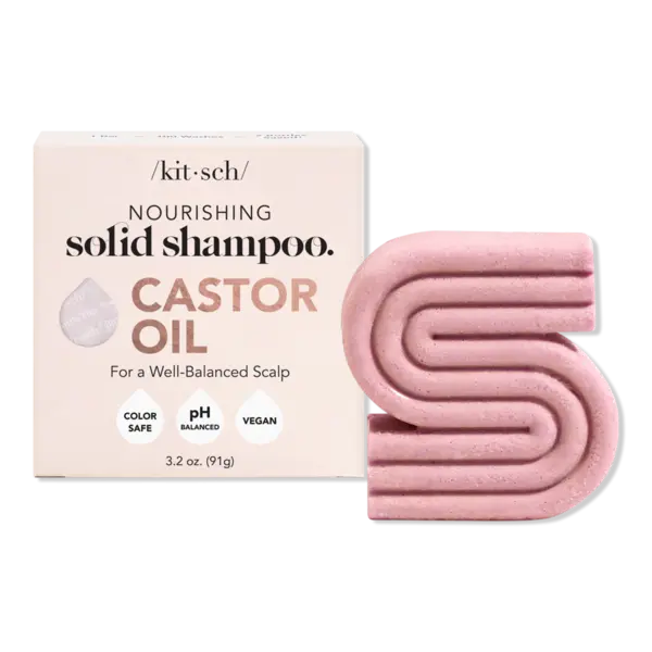 KITSCH Castor Oil Nourishing Hair Shampoo Bar - One-color