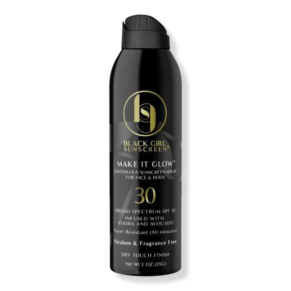 BLACK GIRL SUNSCREEN Make It Glow Continuous Spray Spf30 - One-color