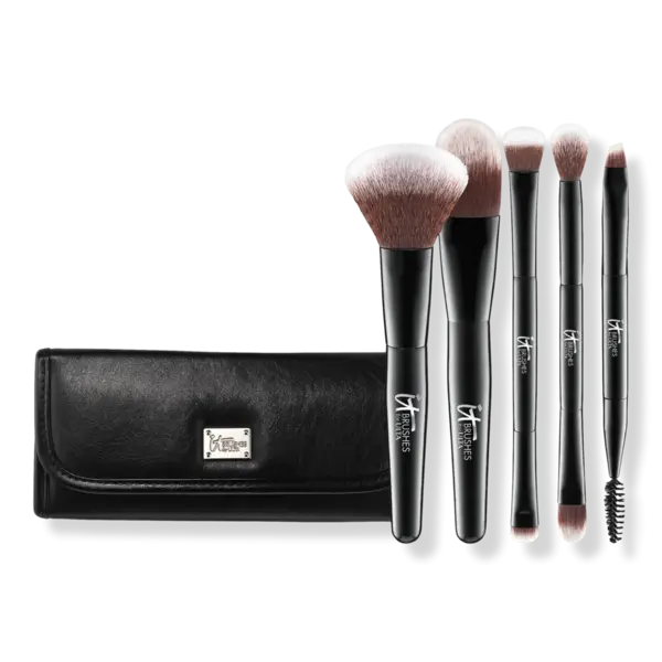 ULTA Your Multi-tasker Deluxe Dual-ended Travel Brush Set - One-color