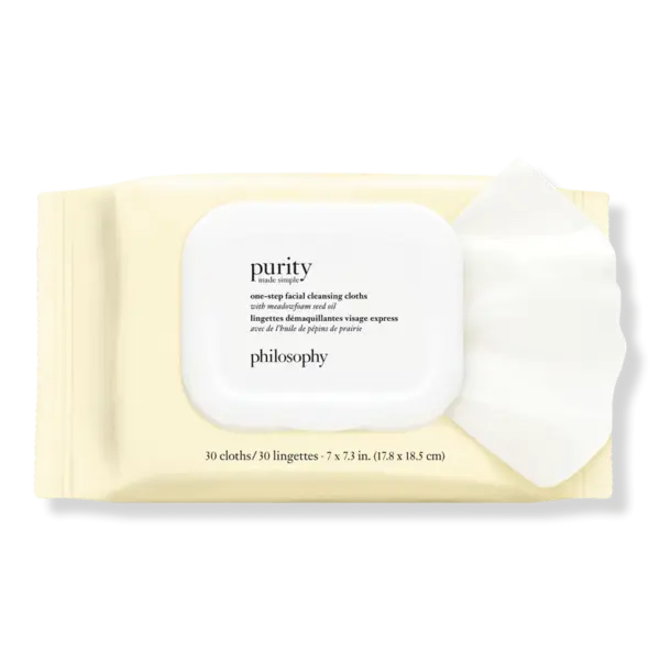 PHILOSOPHY Purity Made Simple One-step Facial Cleansing Cloths - One-color