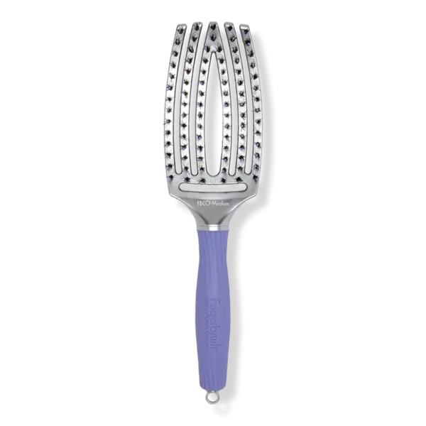 OLIVIA GARDEN Medium Vented Paddle Fingerbrush Combo - One-color