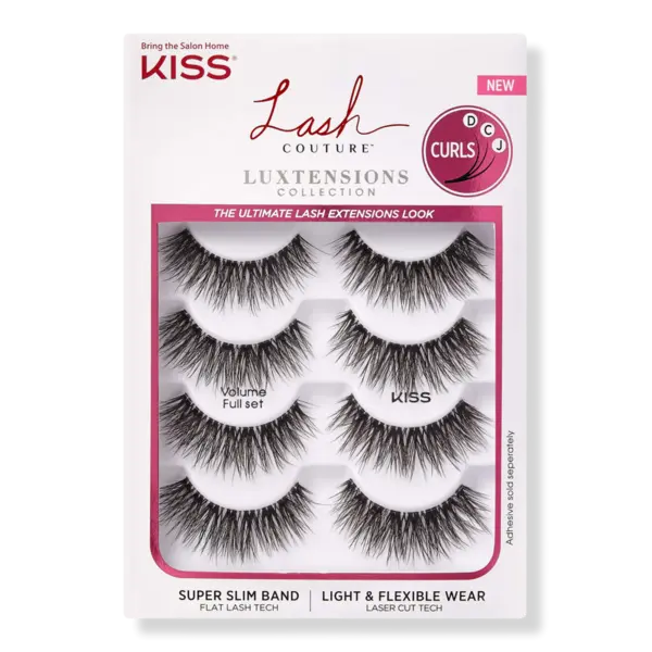 Kiss Lash Couture Luxtensions Collection Volume Full Set Multi-pack - One-color