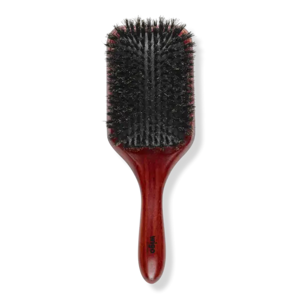 WIGO Gentle Smoothing 100% Boar Bristles All Purpose Hair Brush - One-color