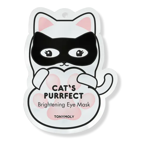 TONYMOLY Cat's Purrfect Brightening Eye Mask - One-color