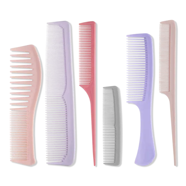 DIANE 6 Piece Assorted Style Comb Set - One-color