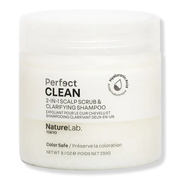 NATURELAB TOKYO Perfect Clean 2-in-1 Scalp Scrub & Clarifying Shampoo - One-color