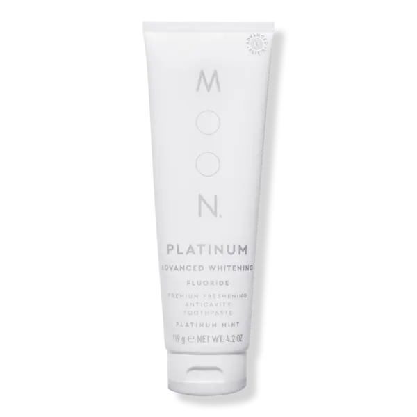 MOON Platinum Advanced Whitening Fluoride Toothpaste - One-color