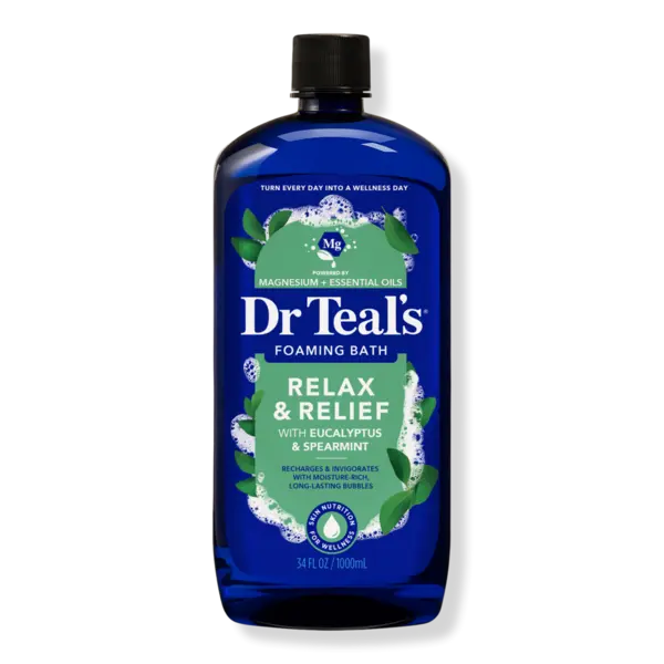 DR TEAL'S Eucalyptus And Spearmint Foaming Bath - One-color