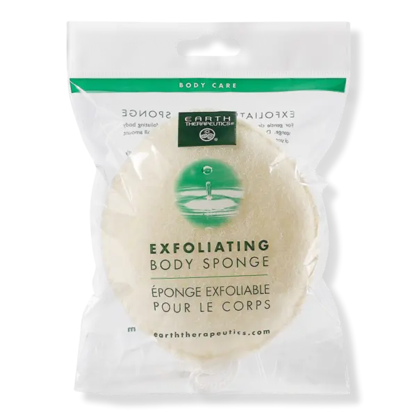 EARTH THERAPEUTICS Exfoliating Round Body Sponge - One-color