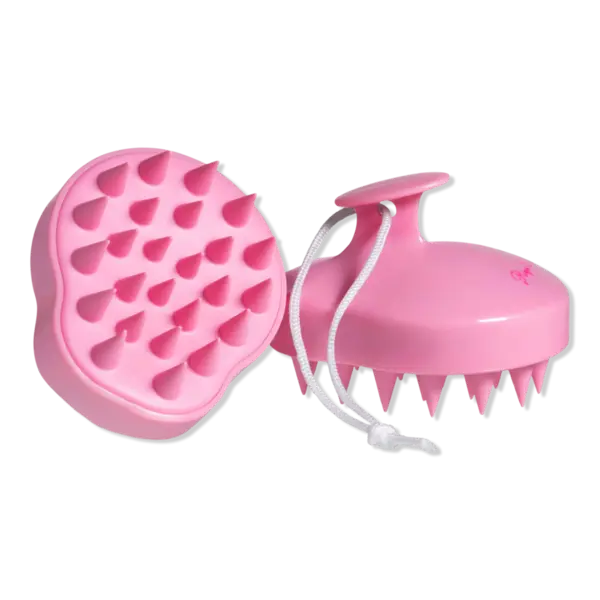 RIZOS CURLS Pink Scalp Massage Brush - One-color