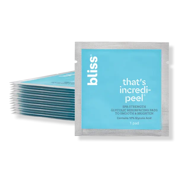 BLISS That's Incredi-peel Spa-strength Glycolic Resurfacing Pads