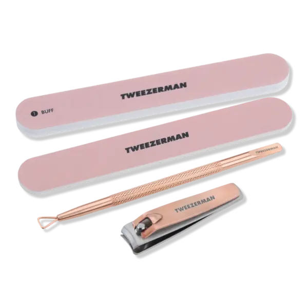 TWEEZERMAN Rose Gold Manicure Set - One-color