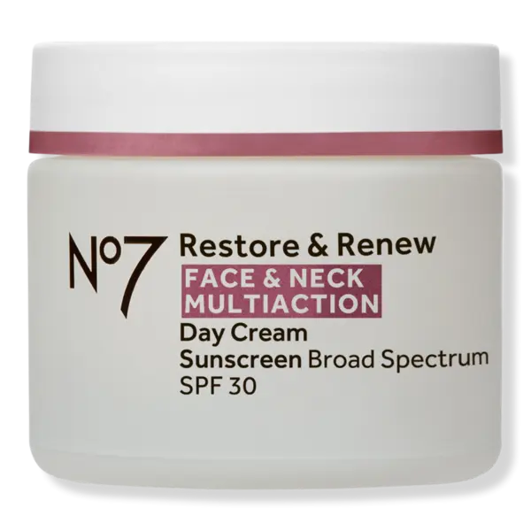 NO7 Restore & Renew Face & Neck Multi Action Day Cream Spf 30 - One-color