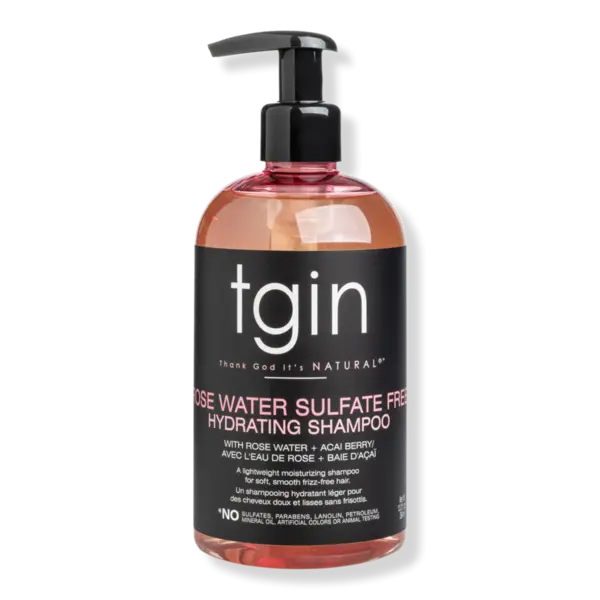 TGIN Rose Water Sulfate-free Hydrating Shampoo - One-color