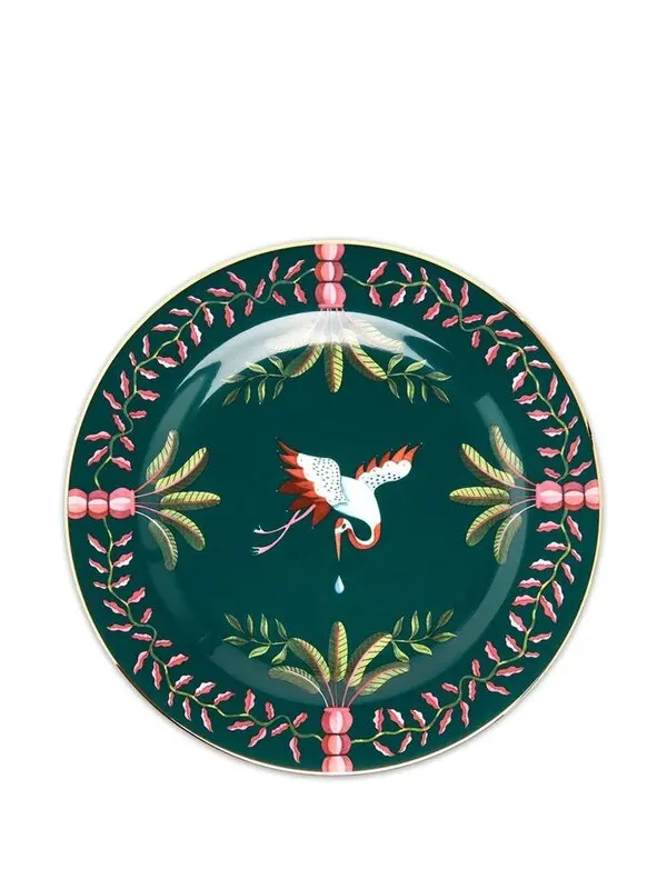 La DoubleJ Egret Set Of Two Dessert Plates