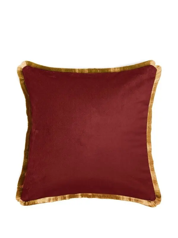 La DoubleJ Fish Friend Velvet Cushion