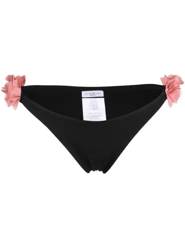 LA REVECHE Jamilia Bikini Bottom - Black