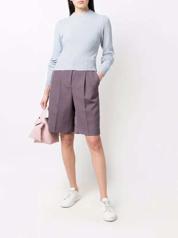 AMI Paris De Coeur Cashmere Sweater - Blue