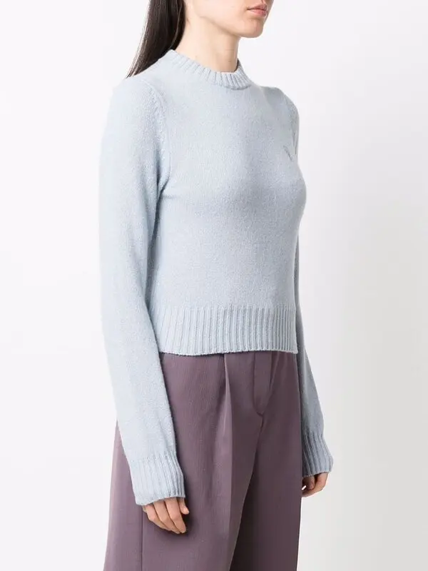 AMI Paris De Coeur Cashmere Sweater - Blue