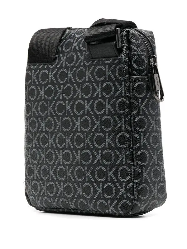Calvin Klein Monogram Reporter Messenger Bag