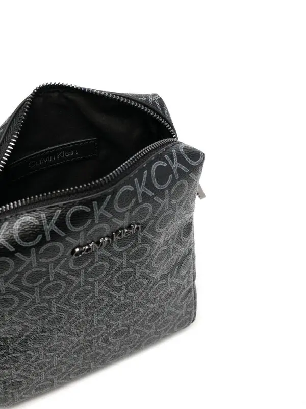 Calvin Klein Monogram Reporter Messenger Bag