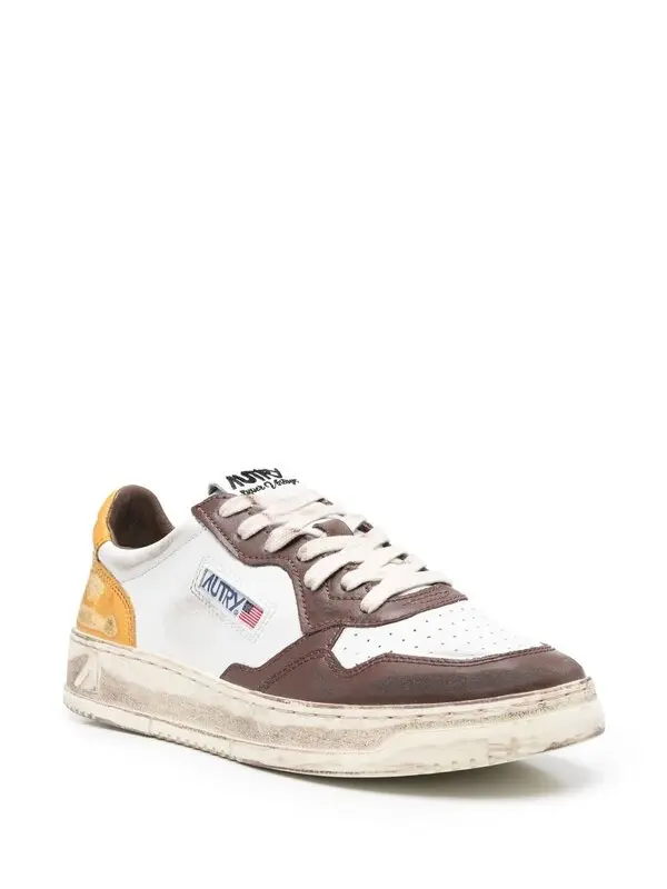 AUTRY Super Vintage Colour-block Sneakers
