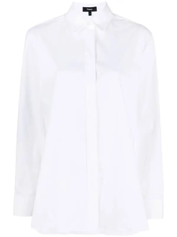 Theory Long-sleeve Button-up Shirt