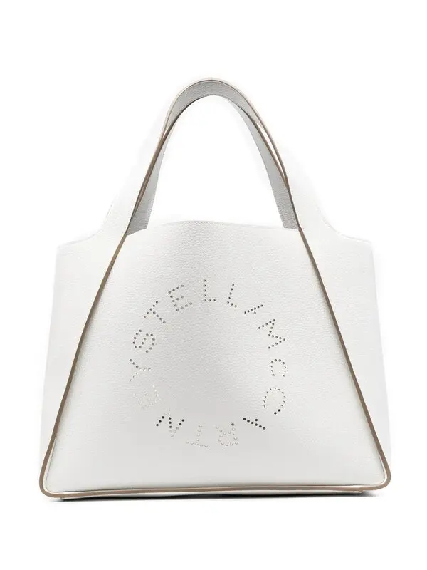 Stella McCartney Logo Tote Bag - White