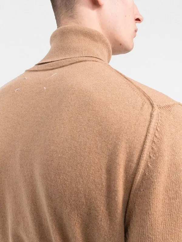 MAISON MARGIELA High-neck Cashmere Jumper