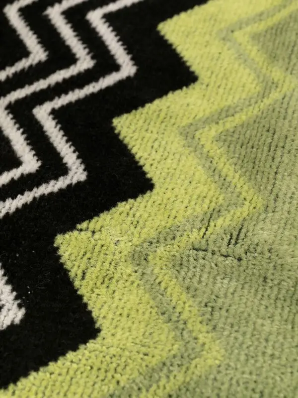 Missoni Giacomo All-over Zigzag Print Towel