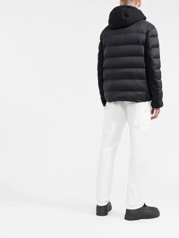 Moncler Hooded Goose Down Jacket - Black