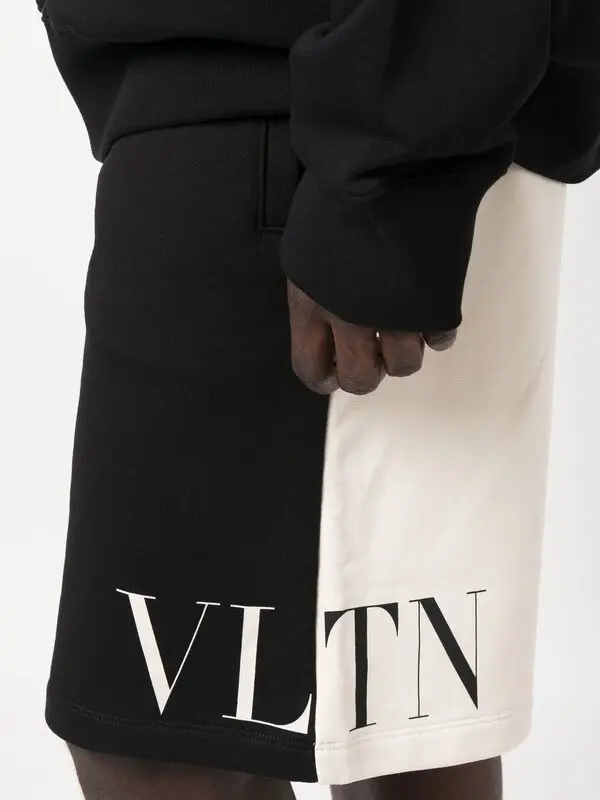 Valentino Garavani Vltn Two-tone Track Shorts
