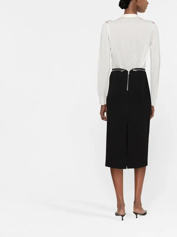 MAISON MARGIELA Work-in-progress Wool Sweater - White