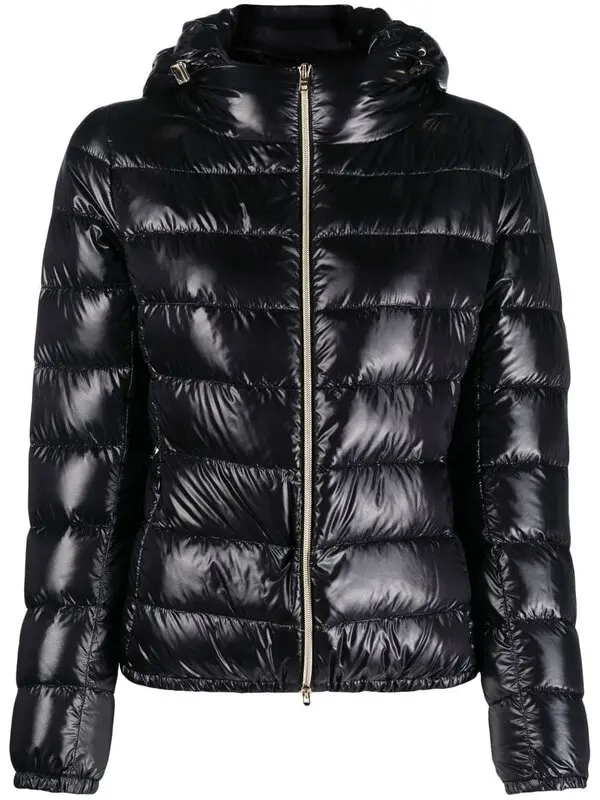 Herno Down-feather Padded Jacket - Black